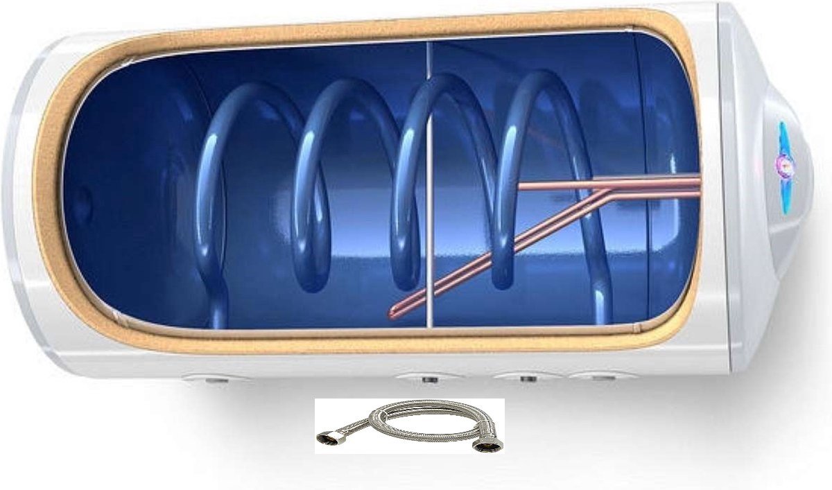 Elektrische boiler 100 liter horizontaal – Tesy BiLight met warmtewisselaar